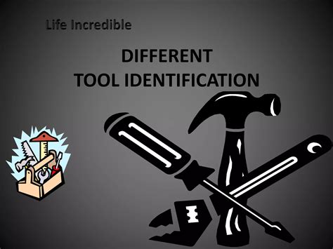 Different Tool Identification Pptx