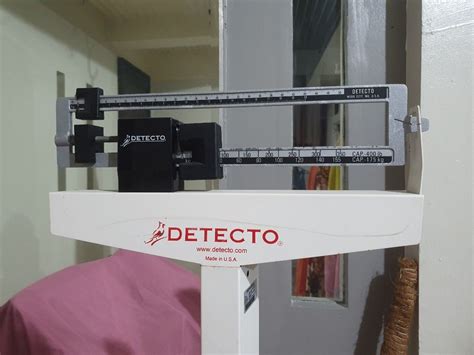 Detecto Weighing Scale Sports Equipment Other Sports Equipment And Supplies On Carousell