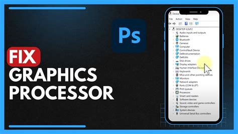 How To Fix Graphics Processor Photoshop Incompatible Youtube