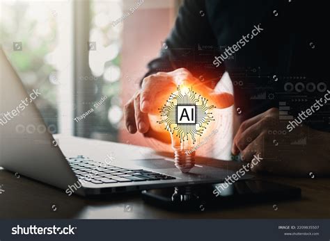 Ai Iot Concepts Business Businessman Working Stock Photo 2209835507 Shutterstock