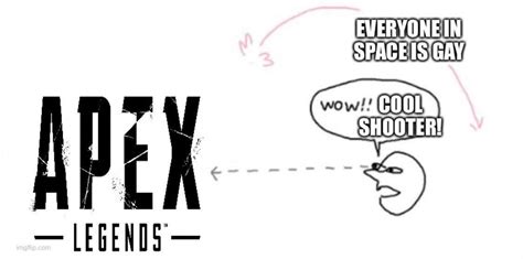 The Real Message Of Apex Apexlegends Apex Legends Meme