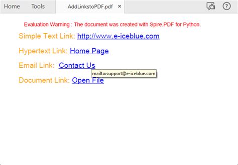 Python Add Hyperlinks To Pdf