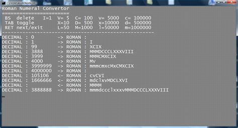 Converting Instant To And From Roman Numeral Conversion Code Review