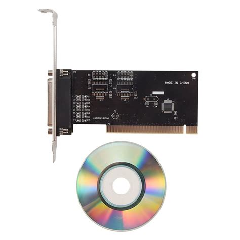 Pci Expansion Card Adapter Pin Parallel To Db Printer Port Controller Walmart Com