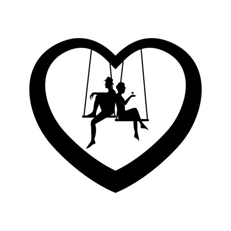 Lovers Icon Logo Design Template 24628399 Vector Art At Vecteezy