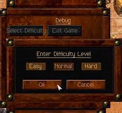 Debug Menu D K