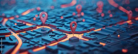 Urban City Navigation Map And Gps Tracking For Public Transportation Control Mobile App Taxi