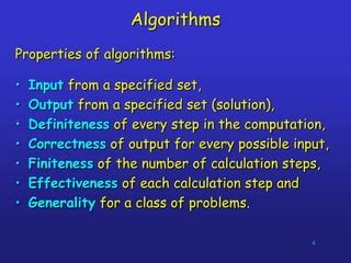 Lecture 2 data structures and algorithms | PPTX | Computing | Technology & Computing