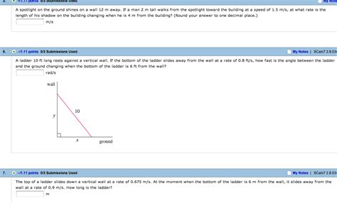 Solved Use The Given Parameters To Answer The Following