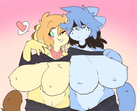 Rule 34 Big Breasts Blue Fur Caeleste Ear Fluffy Chest Fluffy Tail