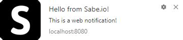 Using Push Js To Display Web Browser Notifications
