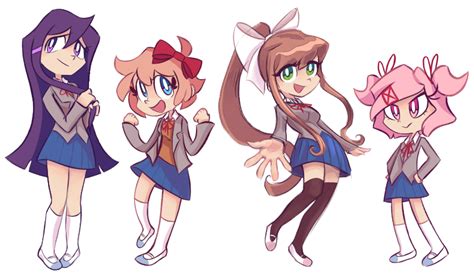 10000 Best R Ddlc Images On Pholder Doki Doki Sleepover Ezzakennebba