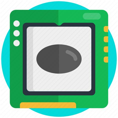 Microprocessor Chip Computer Cpu Device Frequency Microchip Icon Download On Iconfinder