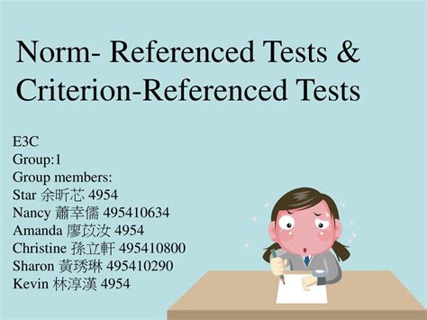 Ppt Norm Referenced Tests And Criterion Referenced Tests Powerpoint