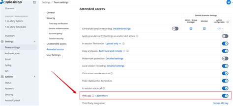 Web App Splashtop On Prem Support