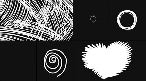 AE Template Scribble Abstract Animations Effects SBV
