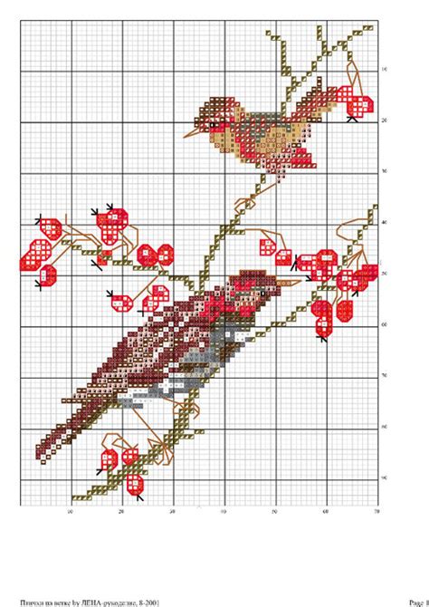 Схема вышивкаПтичка Обсуждение на Liveinternet Российский Сервис Онлайн Дневников