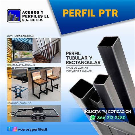 Aceros Y Perfiles Ll Para Tus Proyectos Contamos Con Perfil Ptr En
