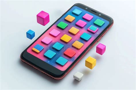 smartphone screen depicts app installation process featuring colorful