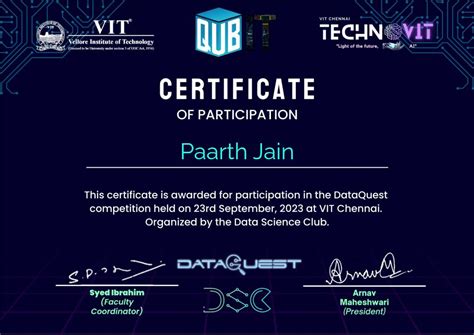paarth jain on linkedin dataquest technovit vitchennai datascience