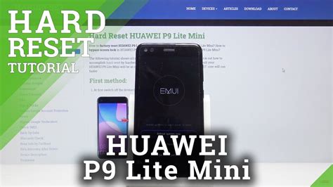 Hard Reset Huawei P Lite Mini Bypass Screen Protection YouTube