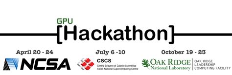 Three Gpu Hackathons Going Global With Openacc Inside Hpc And Ai News