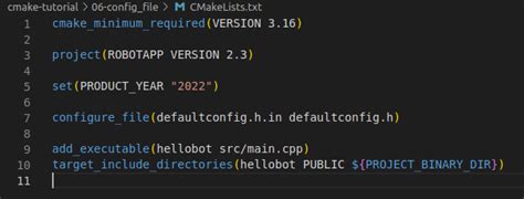 Cmake Part 6 Configfile အဟဲ ဒီတခါ ကျတော်တို့ရဲ့ Software By