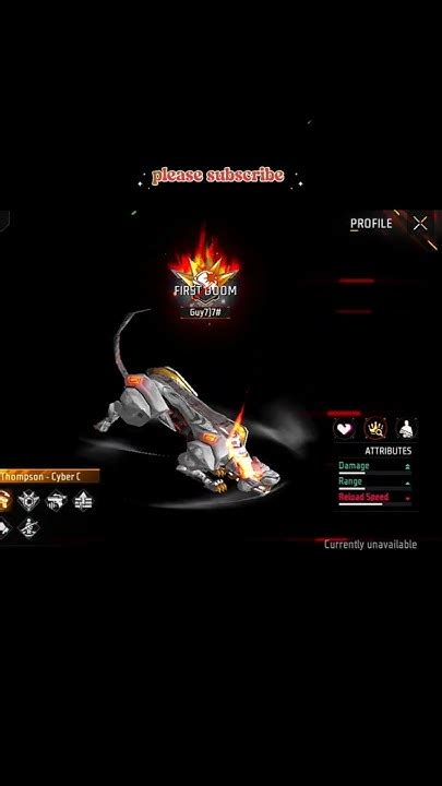 🤩upcoming New Thamson Gunskin Shorts Trending Freefireshorts