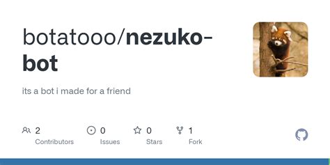 Github Botatooonezuko Bot Its A Bot I Made For A Friend Github Botatooonezuko Bot Its A Bot I Made For A Friend