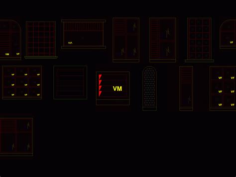 Windows Blocks 2d Dwg Block For Autocad Designs Cad
