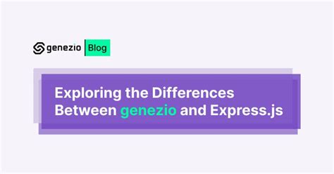 genezio on linkedin exploring the differences between genezio and