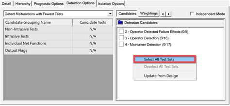 Topic Diagnostics Test Selection Criteria Runtime Controls
