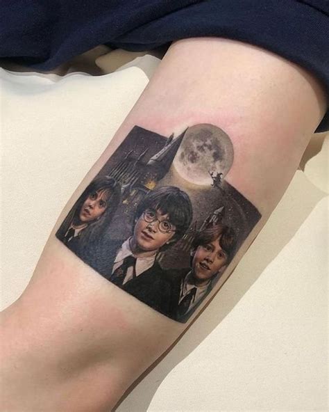 Тату Гарри Поттер — Значение Эскизы и Идеи Vean Tattoo Ukraine