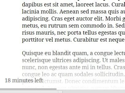 Medium Inspired JQuery Read Time Estimating Plugin Readtime Free JQuery Plugins