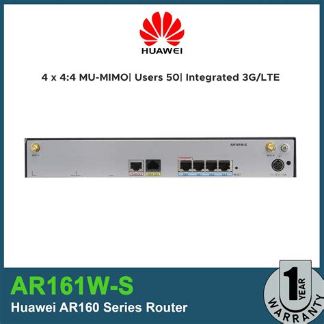AR161W-S | Huawei AR160 Series Router | 1 x GE or 1 x GE Combo | AR168 ...