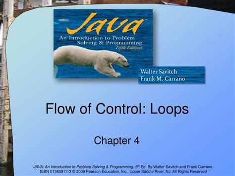 ppt flow of control loops powerpoint presentation free download