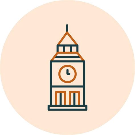 Clock Tower Vector Icon 31453245 Vector Art At Vecteezy