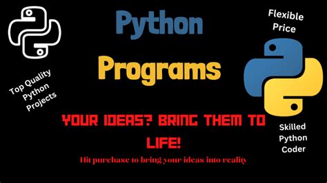 Make Great Python Programs By A Skilled Python Coder By Risker2022 Fiverr