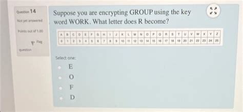 solved quescion 14 suppose you are encrypting group using