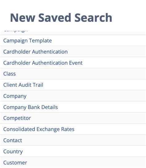 NetSuite Saved Searches The Ultimate Guide Seller Universe