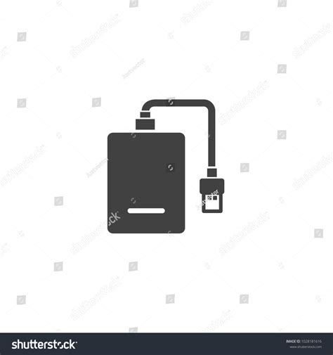 Hardisk Icon Vector Stock Vector Royalty Free 1028181616 Shutterstock