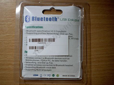 Ну совсем недорогой Bluetooth адаптер.