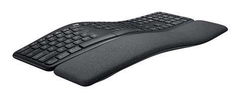 Logitech Ergo K860 For Business Full Size 100 Keyboard Style Curved Rf Wireless Plus