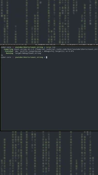 Shorts Indexing String In Rust Programming Language Youtube