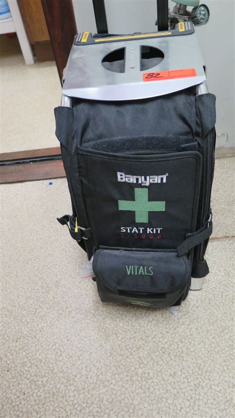 Banyan Portable Crash Cart Unknown If Complete Oahu Auctions