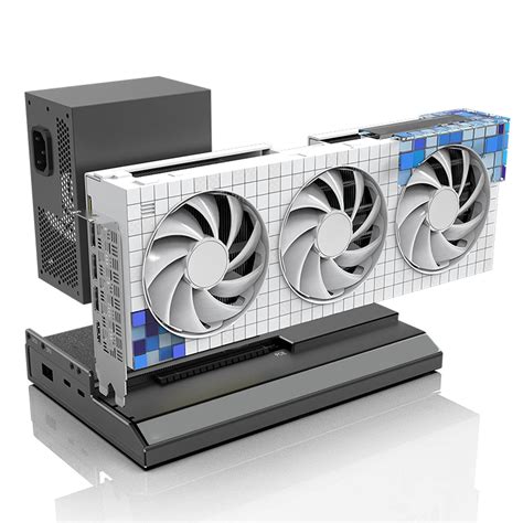 Aluminum External Gpu Enclosure Portable External Gpu Dock Station For Thunderbolt 3 Usb4 Mini