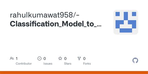 Github Rahulkumawat958 Classification Model To Identify Multiple
