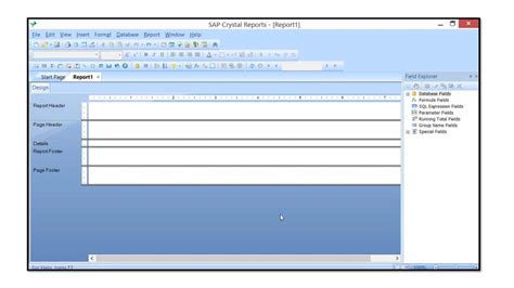 How To Create Basic Reports In Crystal Reports 2013 Teachucomp Inc