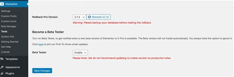 Become A Beta Tester Elementor