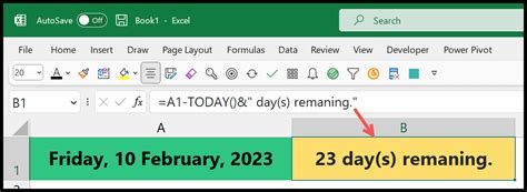 Count Days From Date To Today In Excel Formula